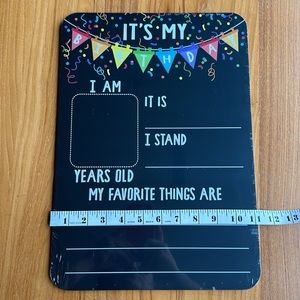 Toys | 2 Chalkboards Its My Birthday And Firstlast Day Of School 16 X ...
